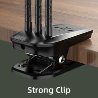 China Full Spectrum 380nm-800nm LED Clip Grow Light 3 Head Phytolamp FCC Certified for sale