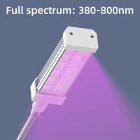 China Energy Efficient 3 Head LED Clip Grow Light 72Watt 3h  6h 12h Timing for sale