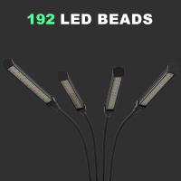 China Full Spectrum 4 Head LED Clip Grow Light 96W Black For Indoor Room for sale