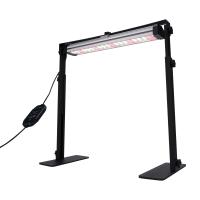 China Microgreens grow lamp 15W hydroponic seedling table lamp succulent flower grow dimming timer available for sale