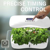 China Vegetable 12 pods home small garden hydroponics growing system daily growing 24w smart control 3.8L large volume for sale