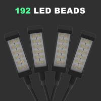 China 4 Head Gooseneck LED Plant Grow Light Garden Lighting LED Grow Light 18W Full Spectrum Phyto Lamp for sale
