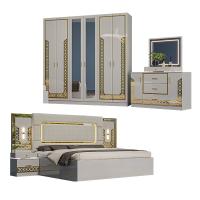 China Wholesale Cheap Price Modern Design Bedroom Set Furniture Luxury king Size Bed for sale