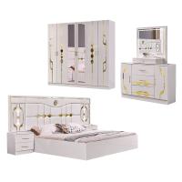 China New Design Wooden Frame king Size Bedroom Sets Furniture Double Bed Room Modern Luxury Wood Full Home Bedroom Furniture Set for sale