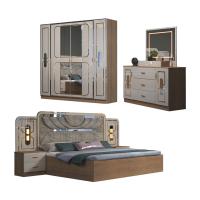 China Full Bed Bedroom Set Bedroom Furniture Set Queen king Luxury Bedroom Set Furniture Bed for sale