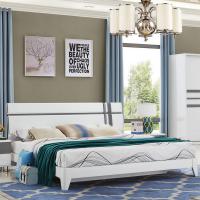 China Bedroom Furniture Set Complete Master Classic Wooden King Size Storage Cozy Minimalist Luxury Modern Furniture Bedroom for sale