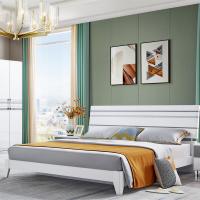 China Bedroom Furniture Set Master Classic Wooden King Size Storage Cozy High Quality Minimalist Luxury Modern Furniture Bedroom for sale