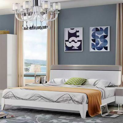 China Bedroom Furniture Set Master Classic Wooden King Size Storage Cozy High Quality Minimalist Luxury Modern for sale