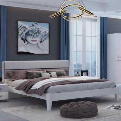China Bedroom Furniture Set Master Classic Wooden King Size Storage Cozy High Quality Minimalist Luxury Modern Furniture Bedroom for sale