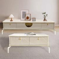 China Modern Design Rectangle White Wood TV Stands Living Room Furniture Large Storage Wooden Luxury Home TV Cabinet for sale