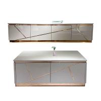 China Modern Design Wood Living Room Tv Cabinet Storage Home Furniture Luxury Style Wooden MDF Tv Stands for sale