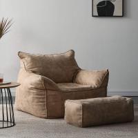 China Modern Simple Upholstered Armchair Lounge Chair Living Room Home Furniture Hotel Leisure Luxury Fabric Single Sofa Chairs for sale