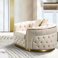 China High End Custom Luxury Villa 3 2 1 Seater Sofa Set Furniture Living Room Modular Italian Modern Design Fabric Sectional Sofa for sale