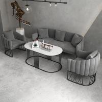 China Minimalist Design Living Room Sectional Small Sofa Set Home Furniture Office Modular Luxury Modern Fabric Sofa for sale