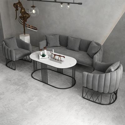 China Minimalist Design Living Room Sectional Small Sofa Set Home Furniture Office Modular Luxury Modern Fabric Sofa for sale
