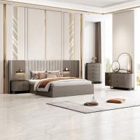 China Juego De Muebles Para Dormitorio Modern Bedroom Furniture Set Luxury Hotel Master Room king Size Bed Home Furniture Bedroom Sets for sale