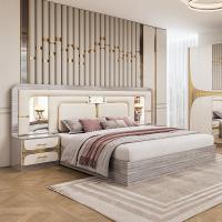 China Foshan Wholesale Cheap Turkish Bedroom Sets king Size Bed Frame Luxury Home Room Suite Wooden Modern Bedroom Furniture Set for sale