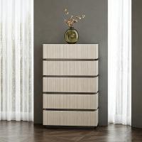 China Modern Luxury king Size Bedroom Sets Double Bed LED Headboard Hotel Home Master Room Complete Wooden Bedroom Furniture Set for sale