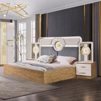 China Chambre a Coucher Complet Turkish Bedroom Sets Cheap Wholesale Master Room king Size Bed Wooden Modern Bedroom Furniture Set No reviews yet for sale