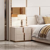 China New Design Luxury king Size Bed Double Modern Bedroom Furniture Set Wooden Bedroom Sets with Dressing Table Chest of Drawers for sale