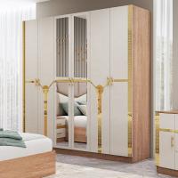 China Meuble De Chambre Modern Bedroom Furniture Set king Size Bed Wooden Frame Luxury Home Complete Turkish Furniture Bedroom Sets for sale