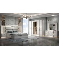 China Ensembles De Chambre Coucher king Size Luxury Bedroom Sets Home Double Bed Room Wooden Turkish Modern Bedroom Furniture Set for sale