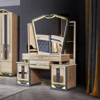 China Chambre a Coucher Complet De Luxe Bedroom Sets king Size Bed Home Room Double Wooden Frame Modern Luxury Bedroom Furniture Set for sale