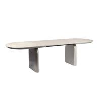 China Foshan Wholesale Wooden Luxury Extendable Dining Table Adjustable Convertible Dining Room Furniture Home Folding Dining Table for sale
