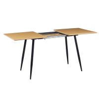 China Cheap Wholesale Minimalist Folding Dining Table Dining Room Furniture Home Kitchen Wooden Modern Extendable Dining Table for sale