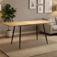 China Cheap Wholesale Minimalist Folding Dining Table Dining Room Furniture Home Kitchen Wooden Modern Extendable Dining Table for sale