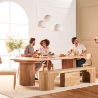 China Nordic Modern Extendable Dining Table Foldable Top Wooden Dining Room Furniture Minimalist Solid Wood Folding Dining Table Set for sale