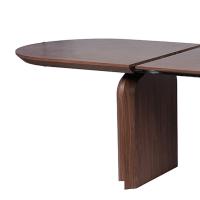 China Modern Wooden Folding Expandable Dining Table Dining Room Furniture Nordic Home Restaurant Luxury Extendable Dining Table Set for sale