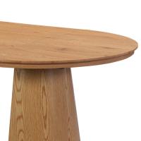 China Minimalist Round Extendable Dining Table Wooden Dining Room Furniture Foldable Space Saving Home Modern Folding Dining Table for sale