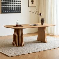 China Wholesale Modern Wooden Extendable Dining Table Folding Dining Room Furniture Simple Round Adjustable Expandable Dining Table for sale