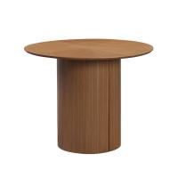 China Wholesale Modern Wooden Extendable Dining Table Folding Dining Room Furniture Simple Round Adjustable Expandable Dining Table for sale