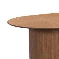 China Wholesale Modern Wooden Extendable Dining Table Folding Dining Room Furniture Simple Round Adjustable Expandable Dining Table for sale
