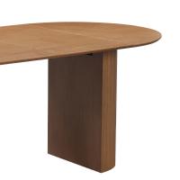 China Wholesale Modern Wooden Extendable Dining Table Folding Dining Room Furniture Simple Round Adjustable Expandable Dining Table for sale