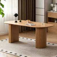China Wholesale Modern Wooden Extendable Dining Table Folding Dining Room Furniture Simple Round Adjustable Expandable Dining Table for sale
