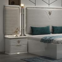 China New Design Complete Modern Bedroom Sets 5 Pieces Double Double Wooden Frame Full Modern Luxury king Size Bedroom Furniture Set for sale