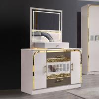 China New Design Complete Turkish Bedroom Sets Luxury king Size Bed Room 5 Pieces Double Wooden Frame Modern Bedroom Furniture Set for sale