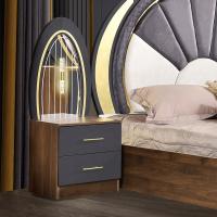 China Turkish Style Bedroom Sets Luxury king Size Bed Home Master Room Wooden Frame Contemporary Complete Modern Bedroom Furniture Set for sale