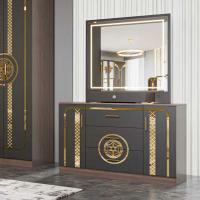 China Cheap Wholesale Modern Bedroom Furniture Set Complete king Size Bed Room Suite Wooden Frame Home Luxury Turkish Bedroom Sets for sale