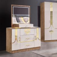 China Ensemble Lit Armoire Et Coiffeuse Turkish Furniture Bedroom Sets Luxury king Size Bed Room Wooden Modern Bedroom Furniture Set for sale