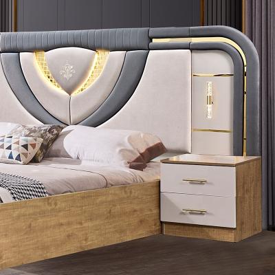 China Ensemble Lit Armoire Et Coiffeuse Turkish Furniture Bedroom Sets Luxury king Size Bed Room Wooden Modern Bedroom Furniture Set for sale
