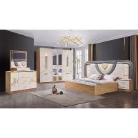 China Ensemble Lit Armoire Et Coiffeuse Turkish Furniture Bedroom Sets Luxury king Size Bed Room Wooden Modern Bedroom Furniture Set for sale