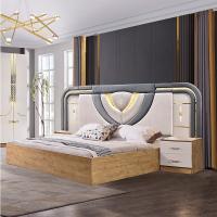 China Ensemble Lit Armoire Et Coiffeuse Turkish Furniture Bedroom Sets Luxury king Size Bed Room Wooden Modern Bedroom Furniture Set for sale