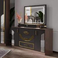 China Wholesale Turkish Modern Bedroom Furniture Set Complete 5 Pieces king Size Bed Room Wooden Frame Home Furniture Bedroom Sets for sale