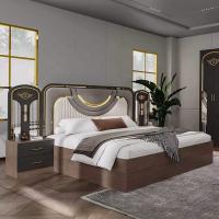 China Wholesale Turkish Modern Bedroom Furniture Set Complete 5 Pieces king Size Bed Room Wooden Frame Home Furniture Bedroom Sets for sale