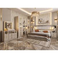 China High Gloss Royal Luxury Complete Bedroom Sets king Size Bed Room 5 Pieces Wooden Frame Turkish Modern Bedroom Furniture Set for sale