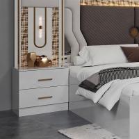 China Wholesale Turkish king Size Bed Set Complete Luxury Bedroom Sets Double Adult Room Wooden Frame Modern Bedroom Furniture Set for sale